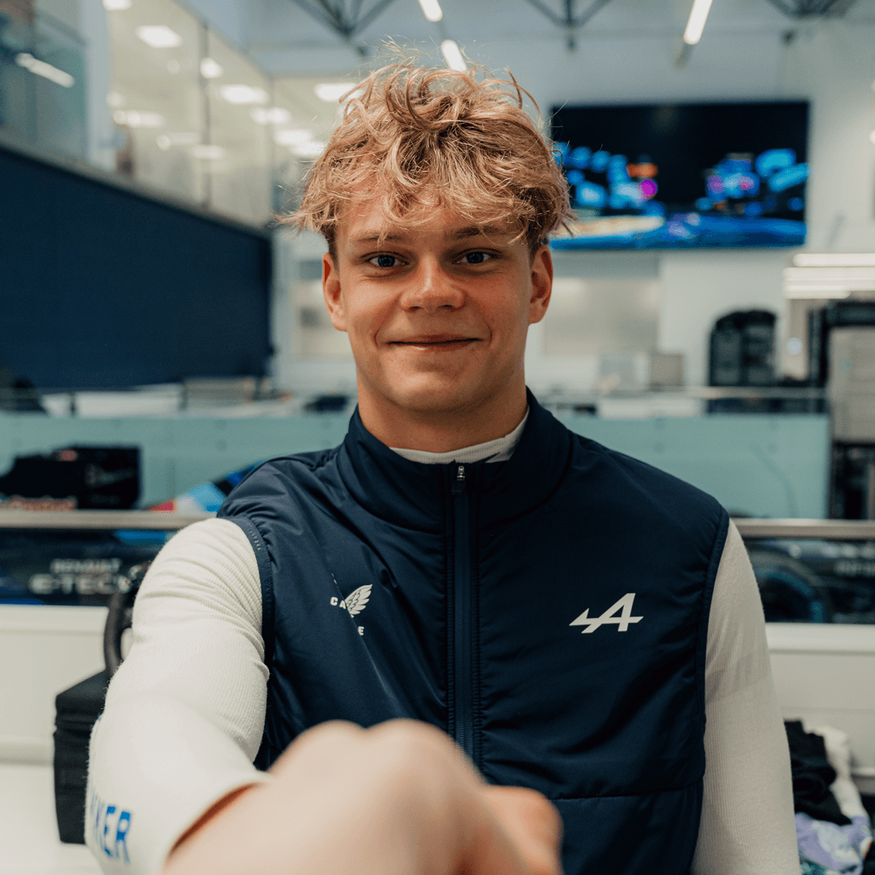 Paul Aron - Alpine Test & Reserve Driver