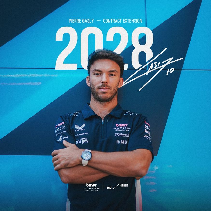 Pierre Gasly commits his future to Alpine